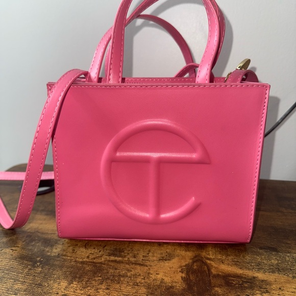 Telfar | Bags | Telfar Pink Mini Shopping Bag | Poshmark